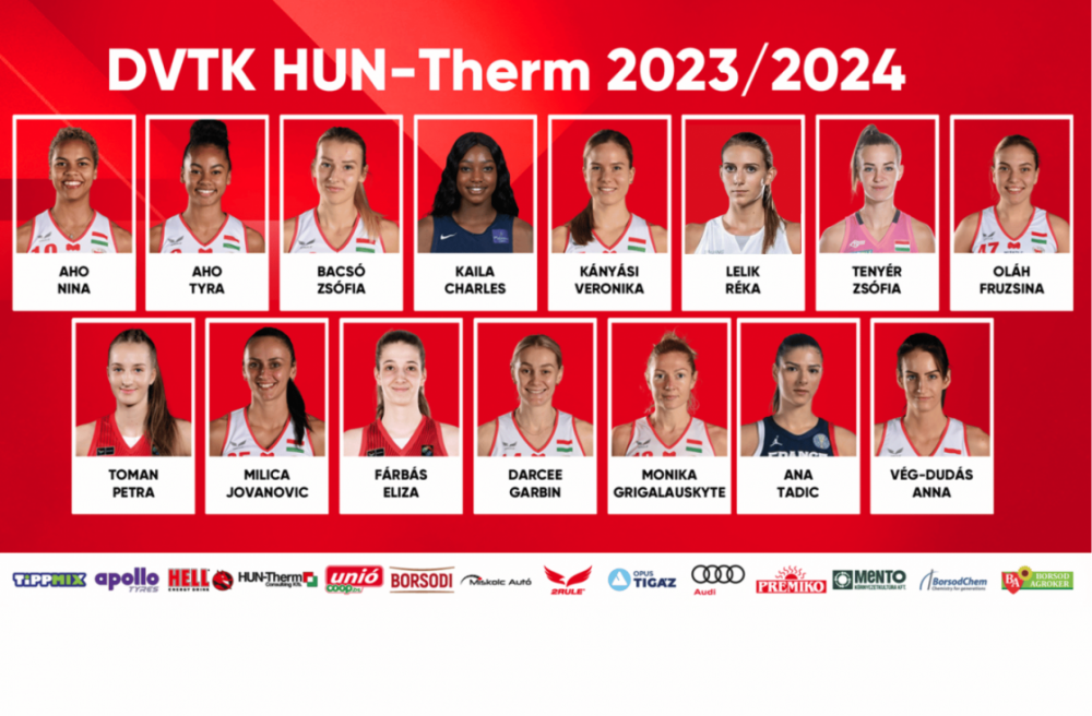 Hivatalos a DVTK HUN-Therm 2023-2024 játékoskerete - Amíg Élek Én