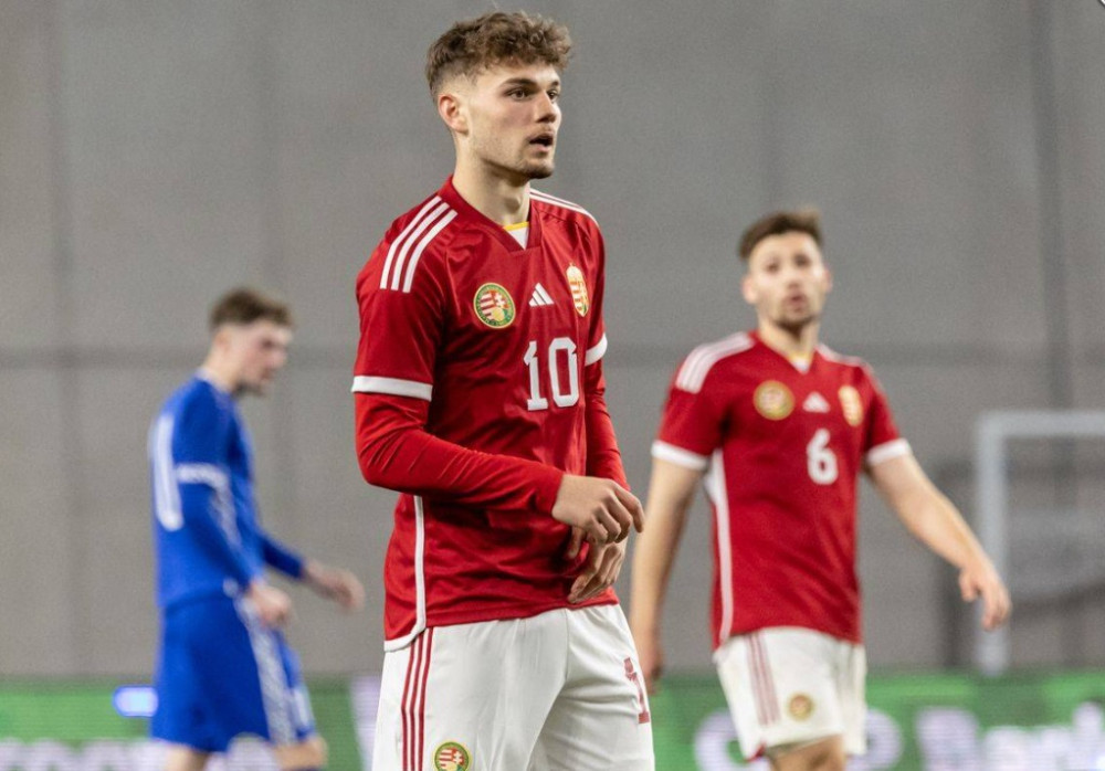 Jurek Gábor csodálatos góllal mutatkozott be az U21-es válogatottban ...